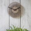 Contemporary small CELL CLOCK (20cm) – real wood veneer – Denvers Designs