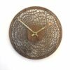 Contemporary small CELL CLOCK (20cm) – real wood veneer – Denvers Designs
